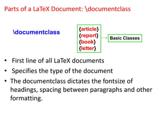 Latex - Companion for a Researcher - A Review.ppt