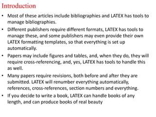 Latex - Companion for a Researcher - A Review.ppt
