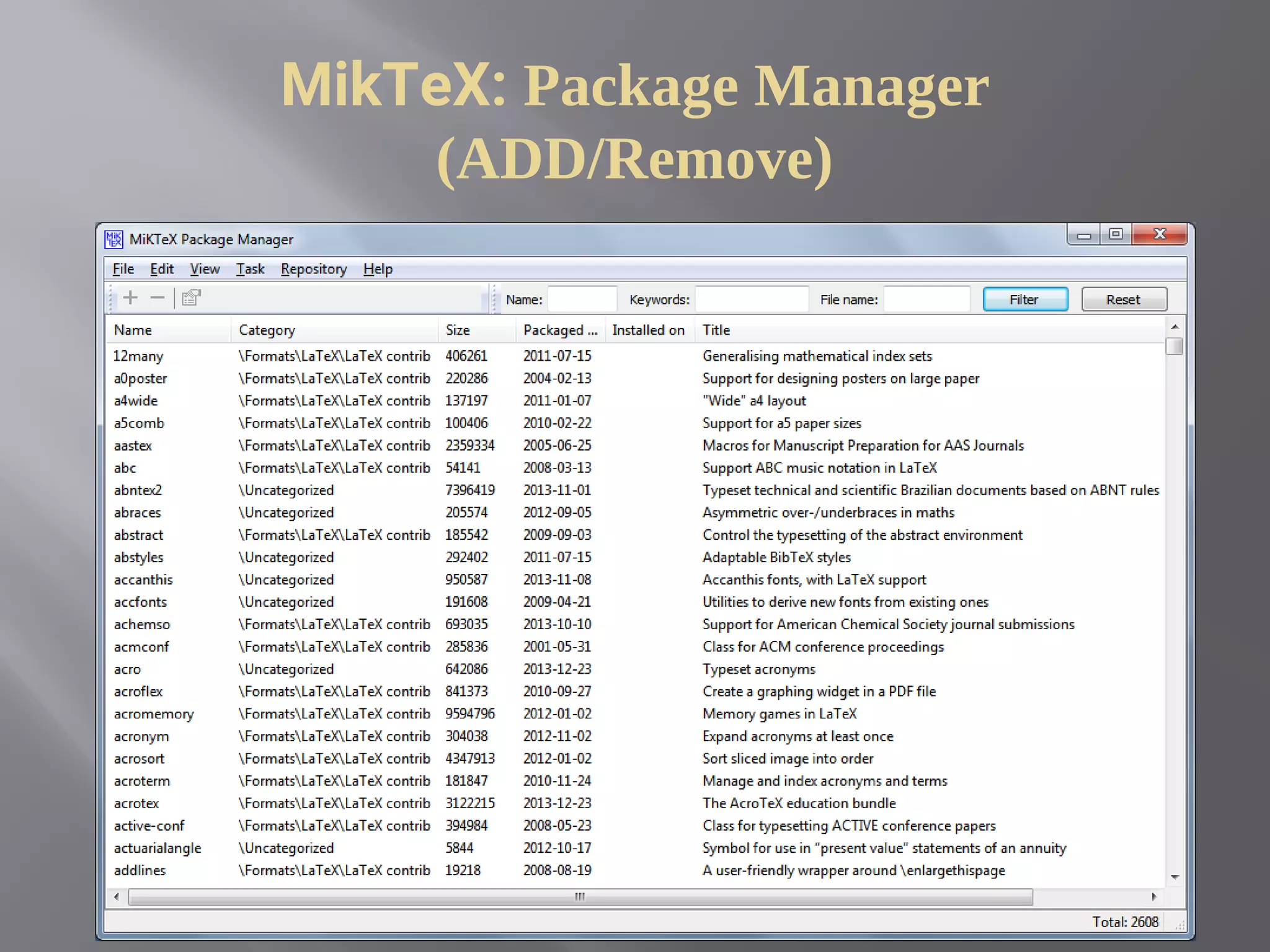 Introduction to Latex | PDF