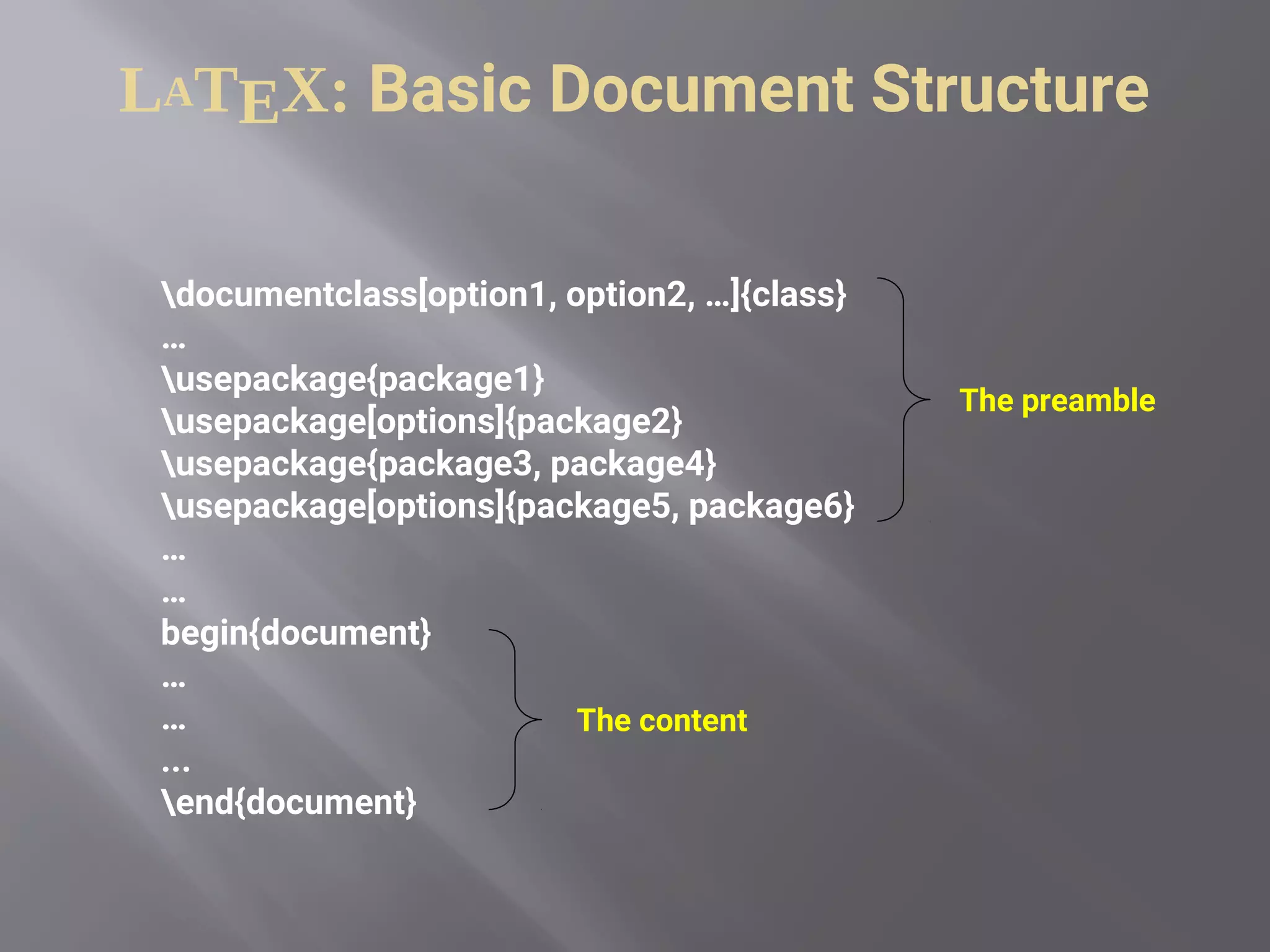 Introduction To Latex | Pdf