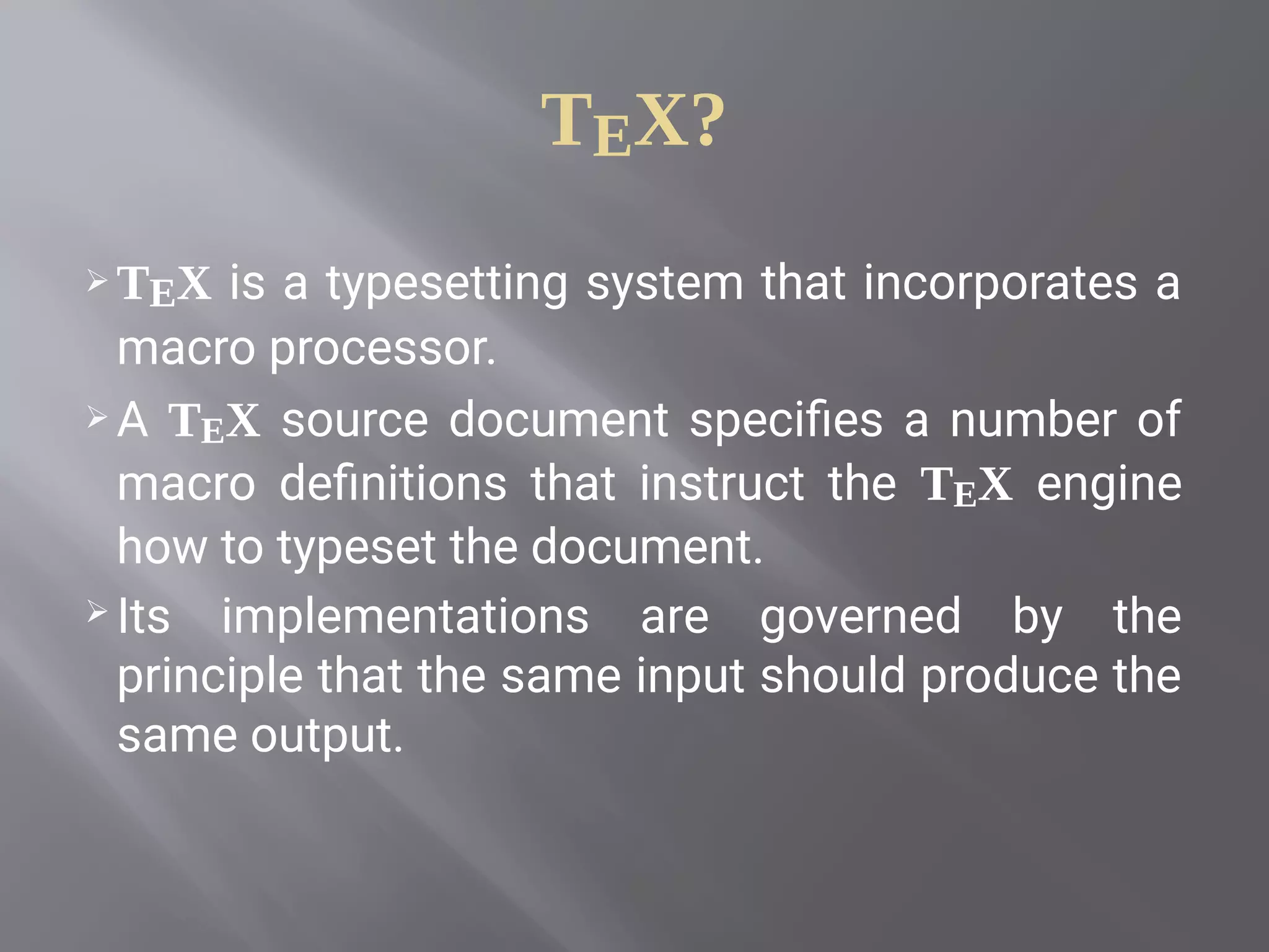 Introduction To Latex Pdf Desktop Publishing Computer Software And Applications