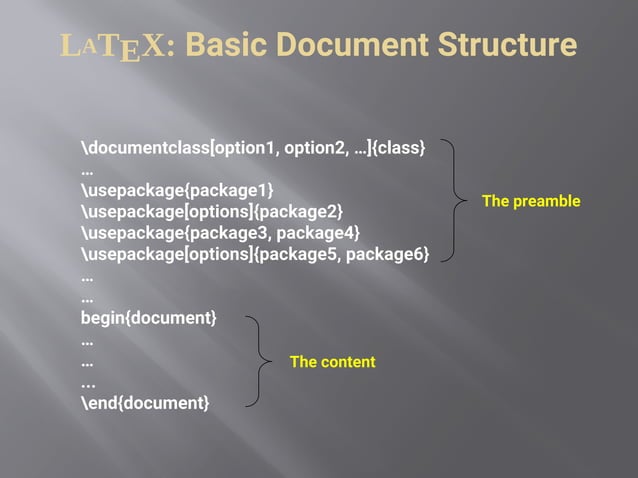 Introduction To Latex | Pdf