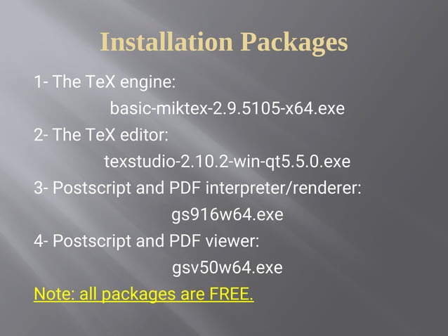 Introduction To Latex | Pdf