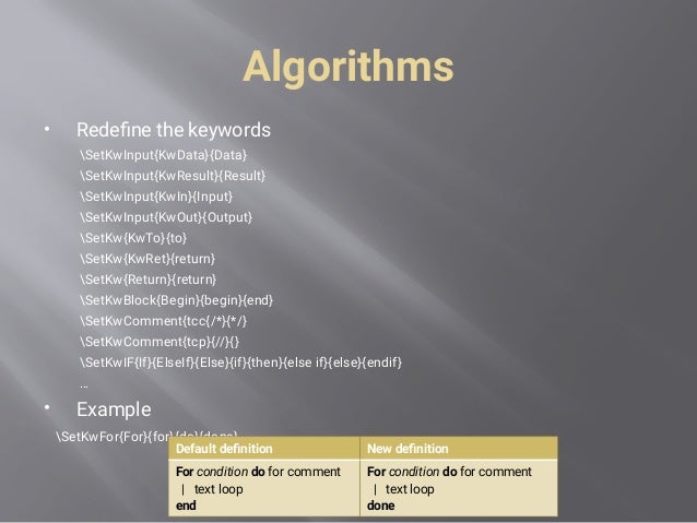 Introduction to Latex