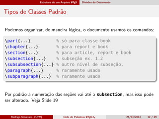 LaTeX Básico I | PDF