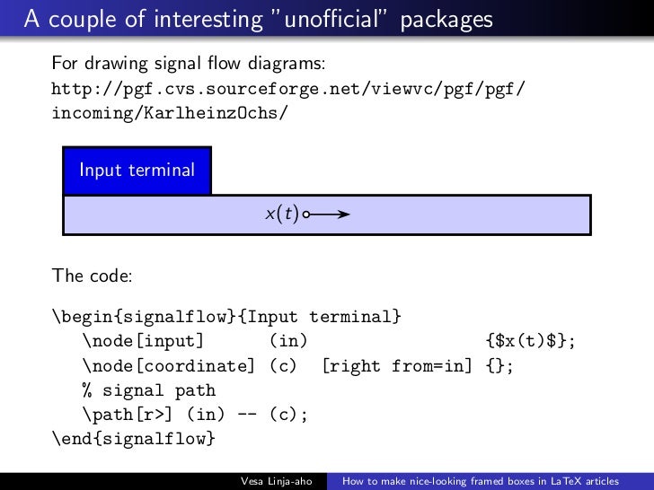 How to make boxed text with LaTeX