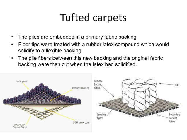 Latex carpet backing | PPTX