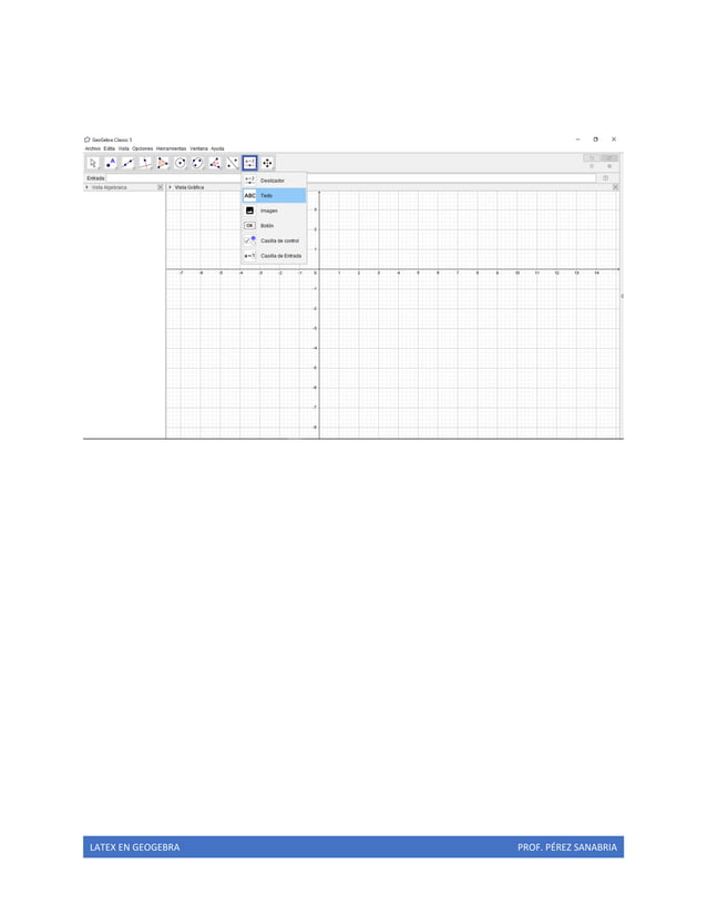 LaTeX en GeoGebra | PDF