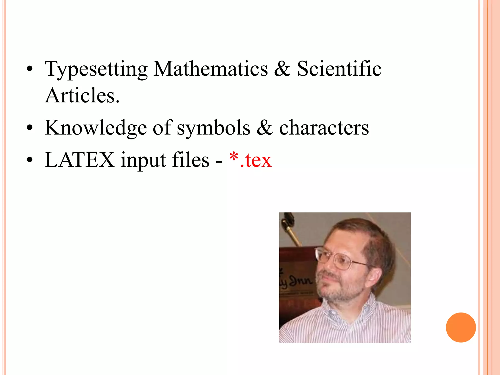 Latex For Beginner | Pptx