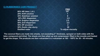 Latex ingredients (powerpoint) | PPTX