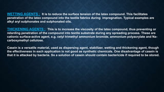 Latex ingredients (powerpoint) | PPTX