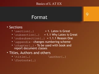 Latex intro | PPT