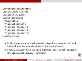 Introduction to LaTeX | PDF