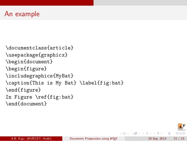 Introduction to LaTeX
