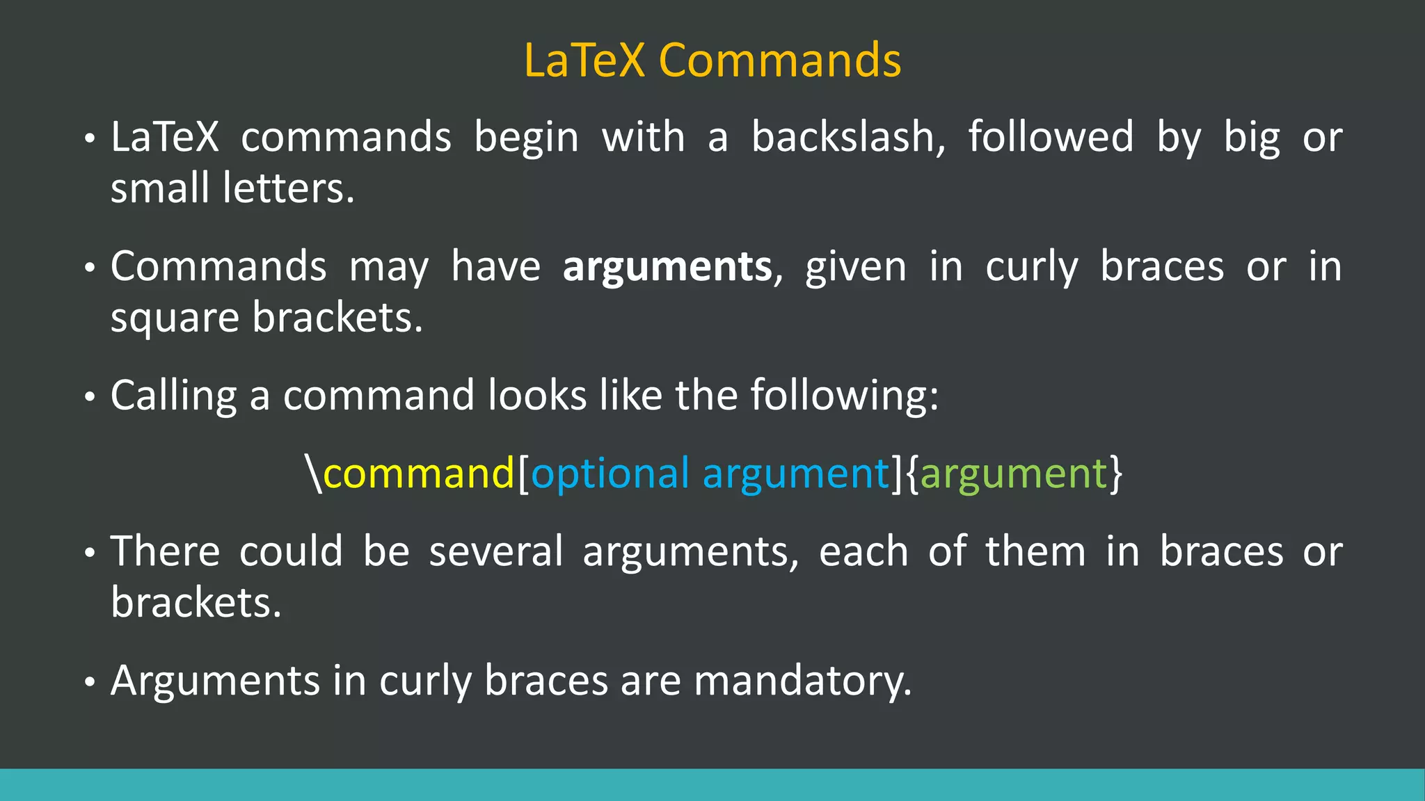Latex Introduction for Beginners | PDF