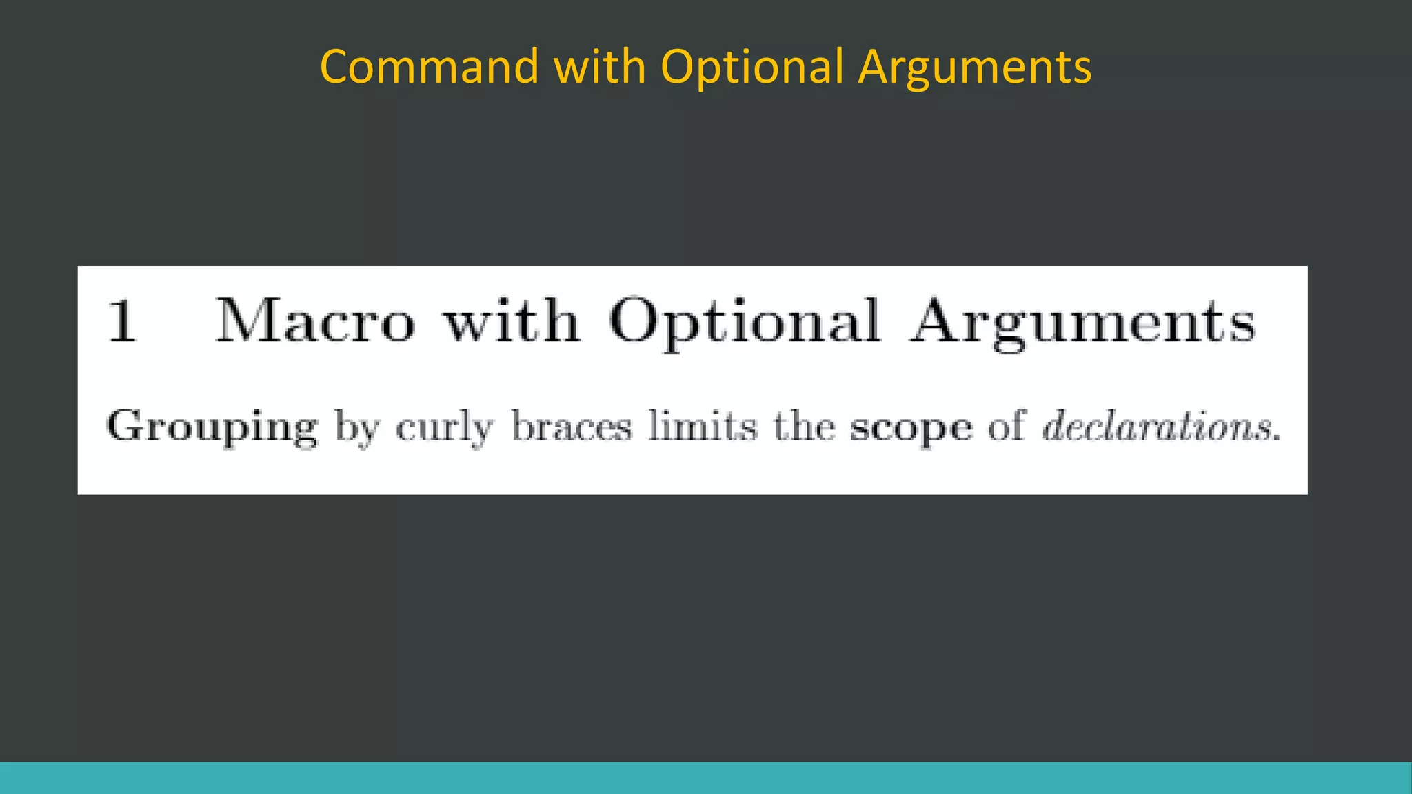 Latex Introduction for Beginners | PDF