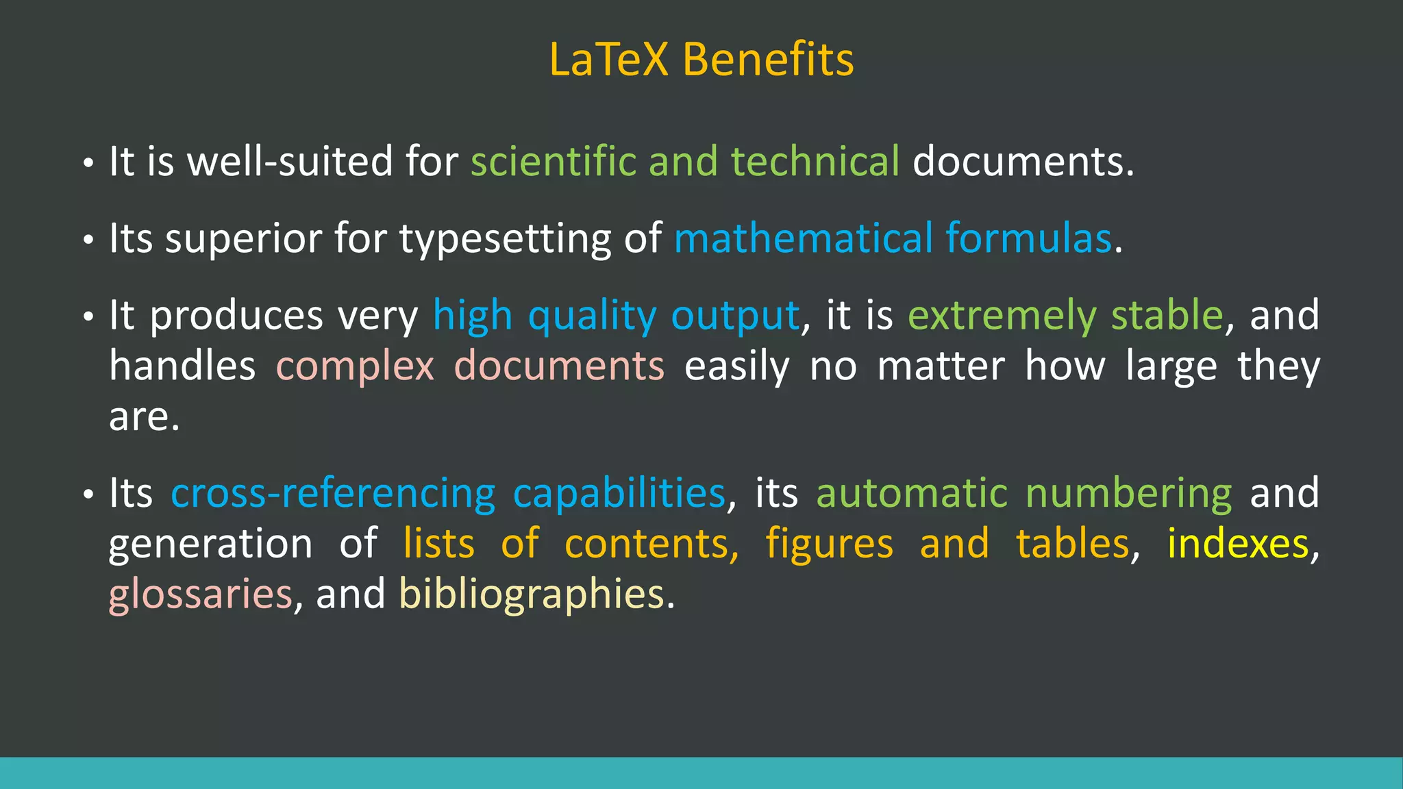 Latex Introduction for Beginners | PDF