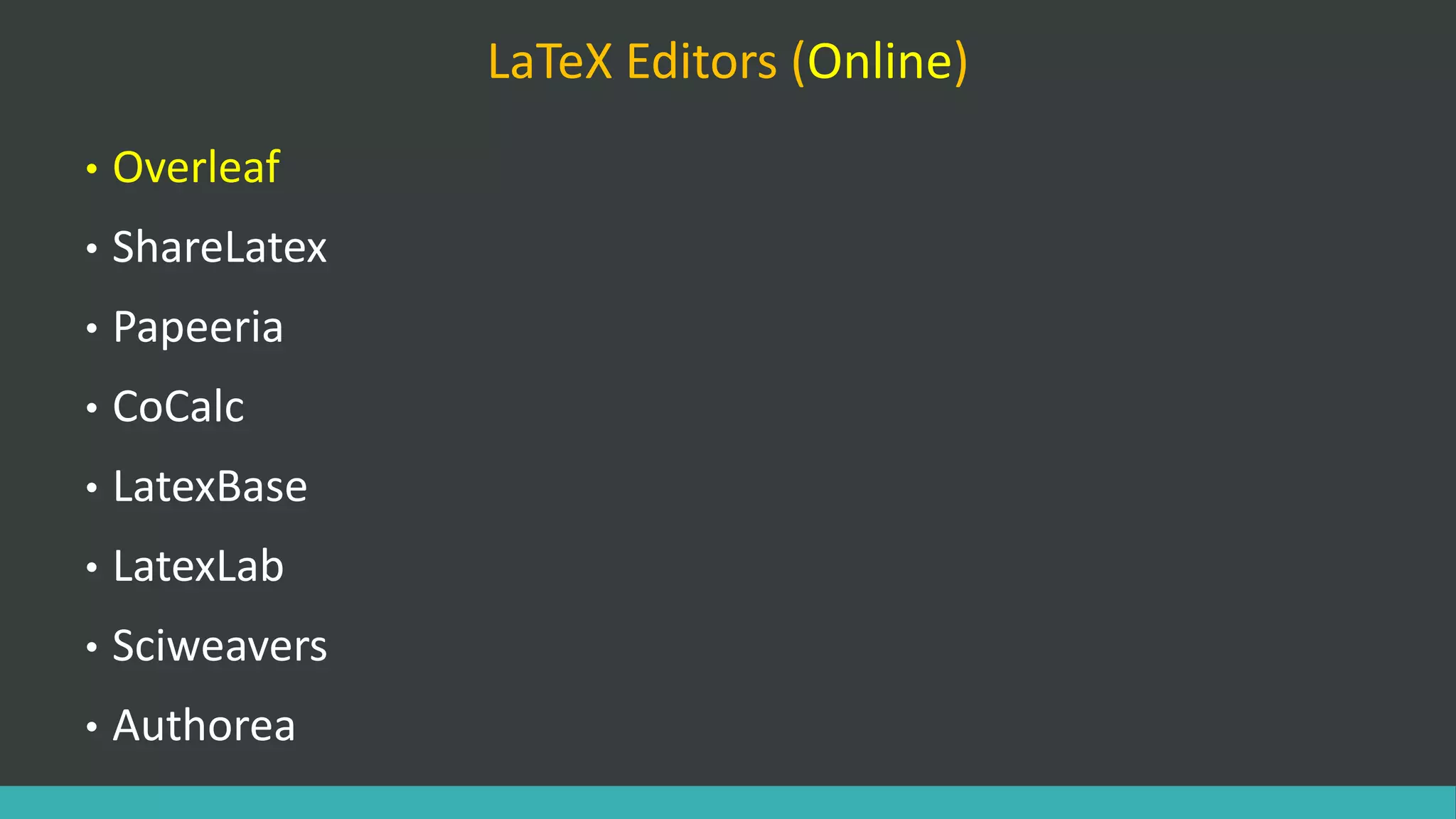 Latex Introduction for Beginners | PDF