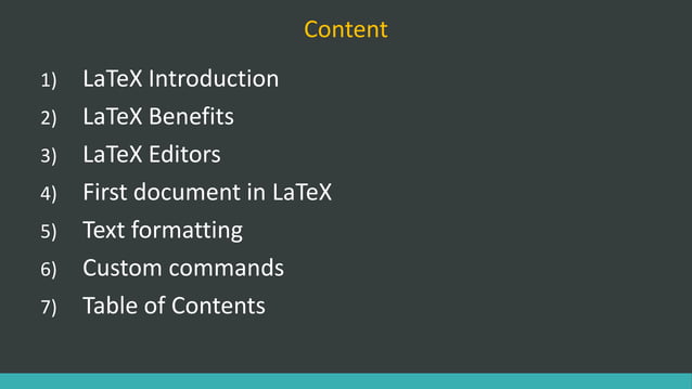 Latex Introduction for Beginners | PDF