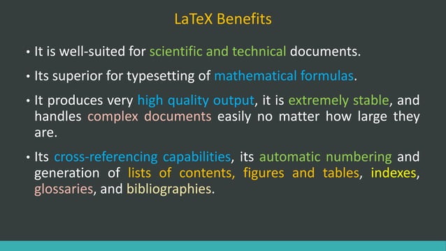 Latex Introduction for Beginners | PDF