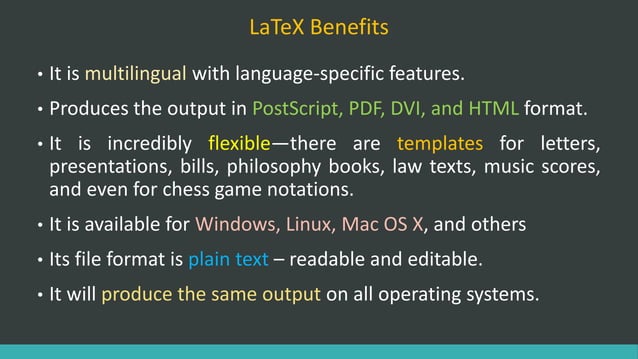 Latex Introduction for Beginners | PDF