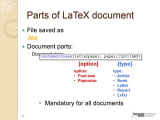 Latex Intro S Dutta V2 Pptx