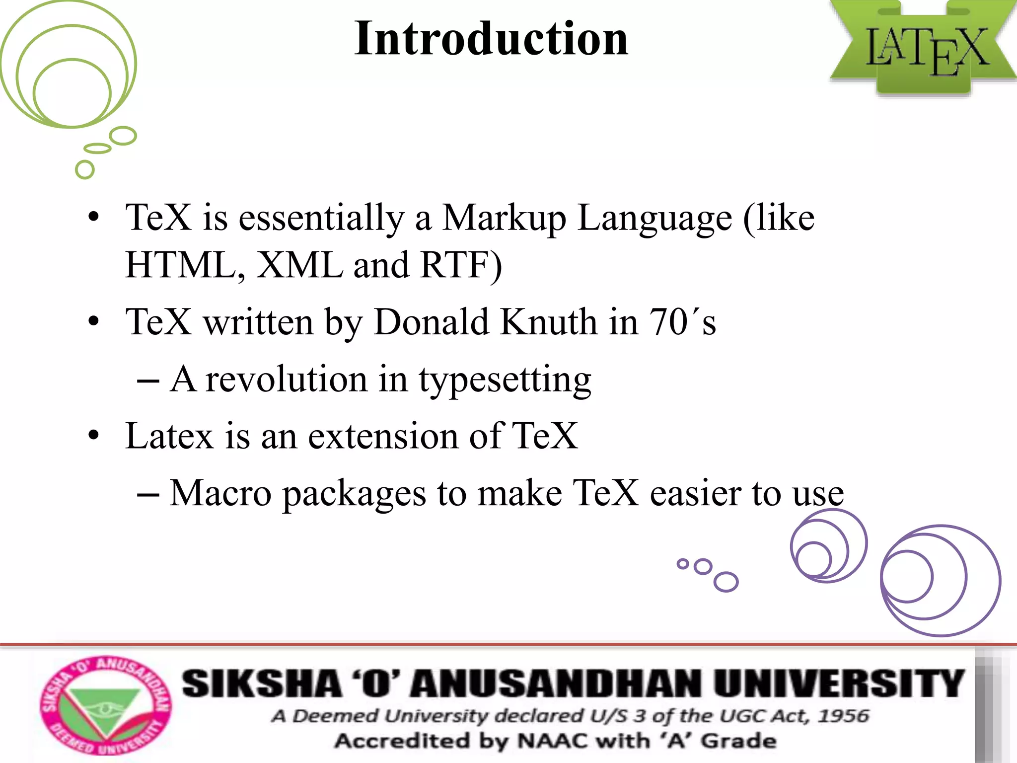Latex ppt copy | PPTX