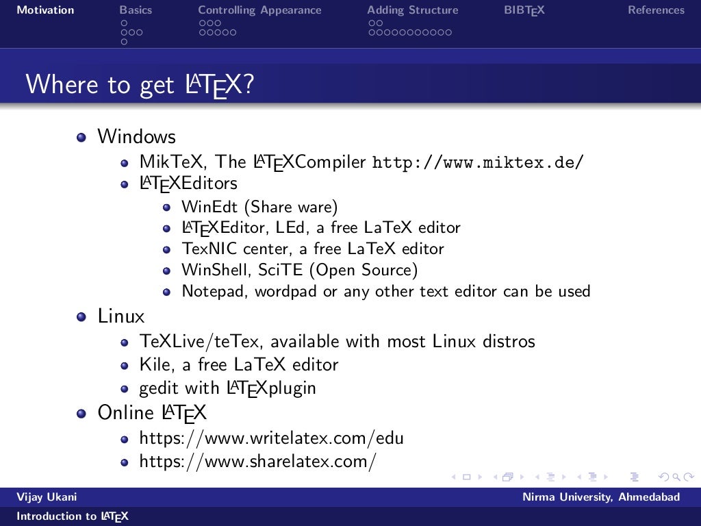 Latex slides - retailgert