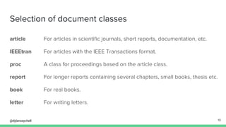 LaTeX Survival Guide | PDF