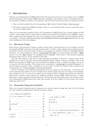 La texsymbols a4 | PDF