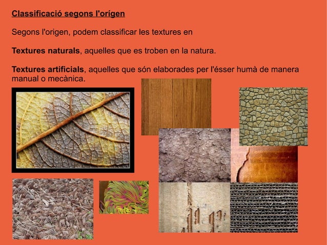 La textura | PPT