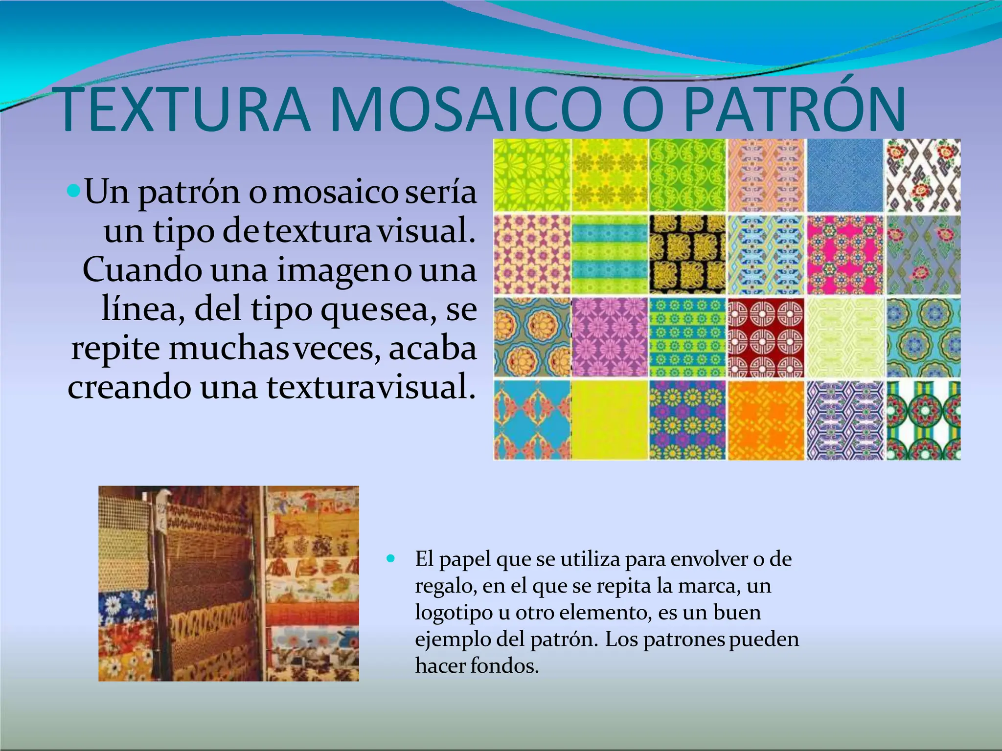 Signos básicos de la imagen: La textura.pptx