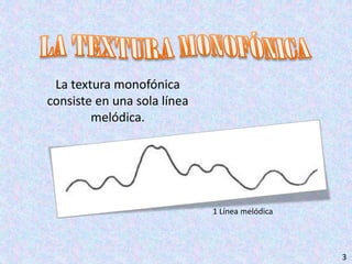 La textura musical | PPTX