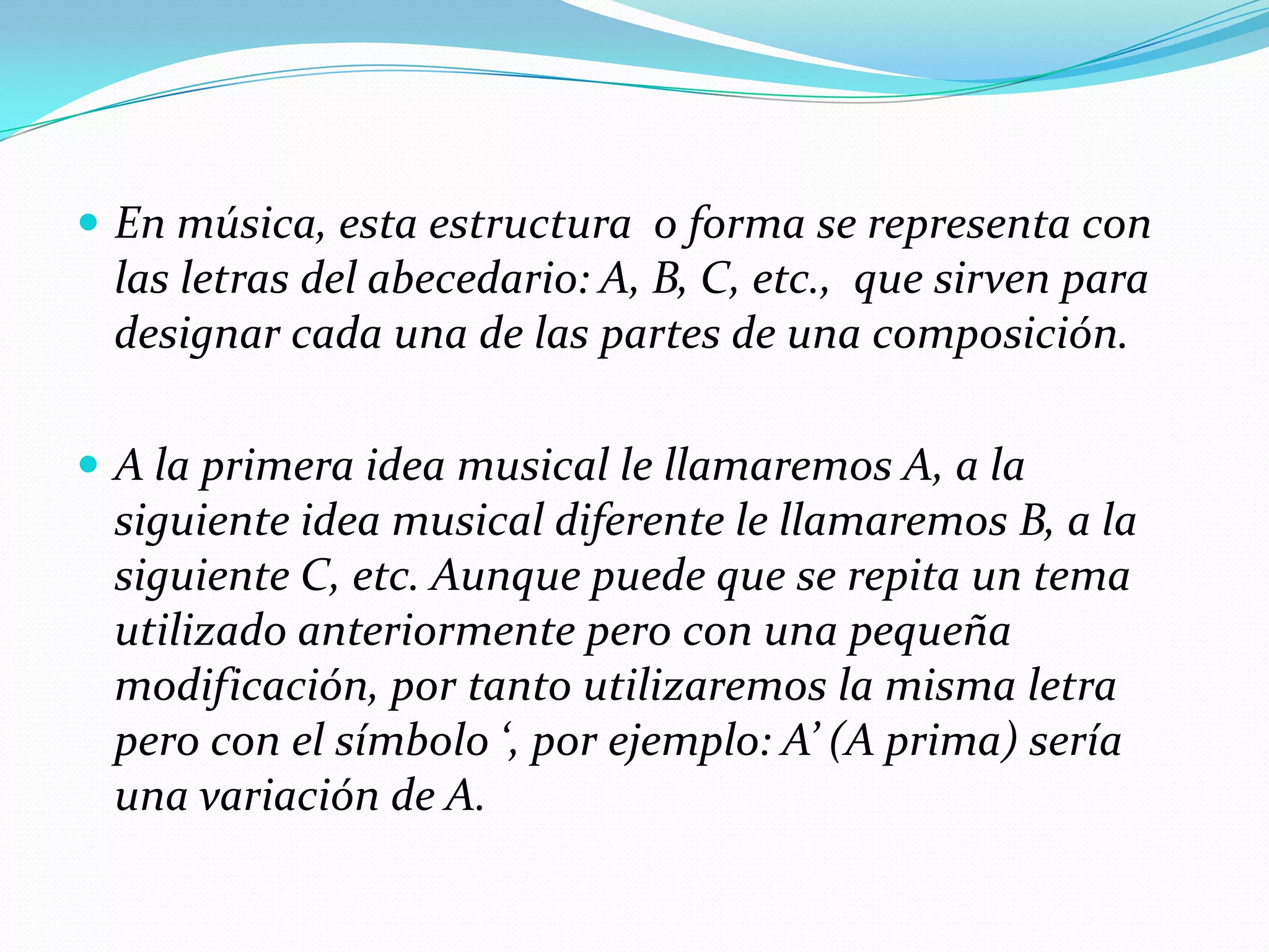 La textura y la forma musical | PPTX