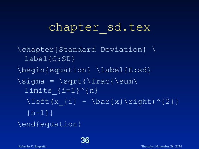 Quick LaTex tutorial for beginners powerpoint | PPT