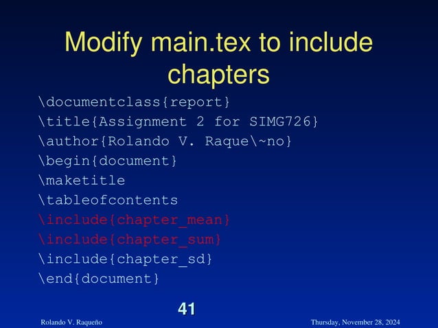 Quick LaTex tutorial for beginners powerpoint | PPT