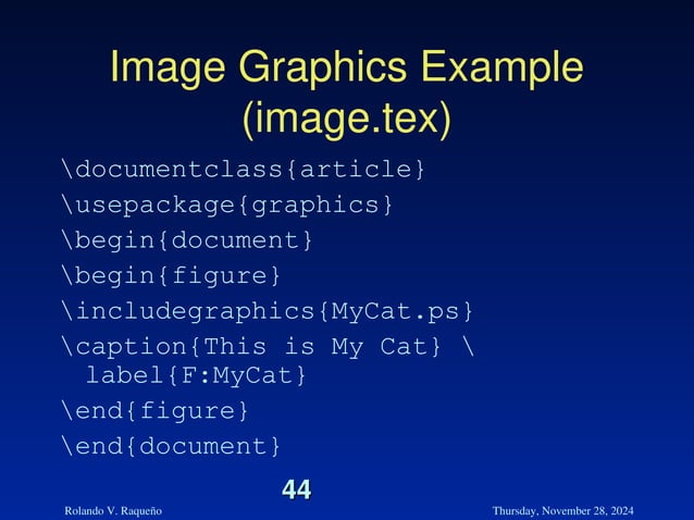 Quick LaTex tutorial for beginners powerpoint | PPT