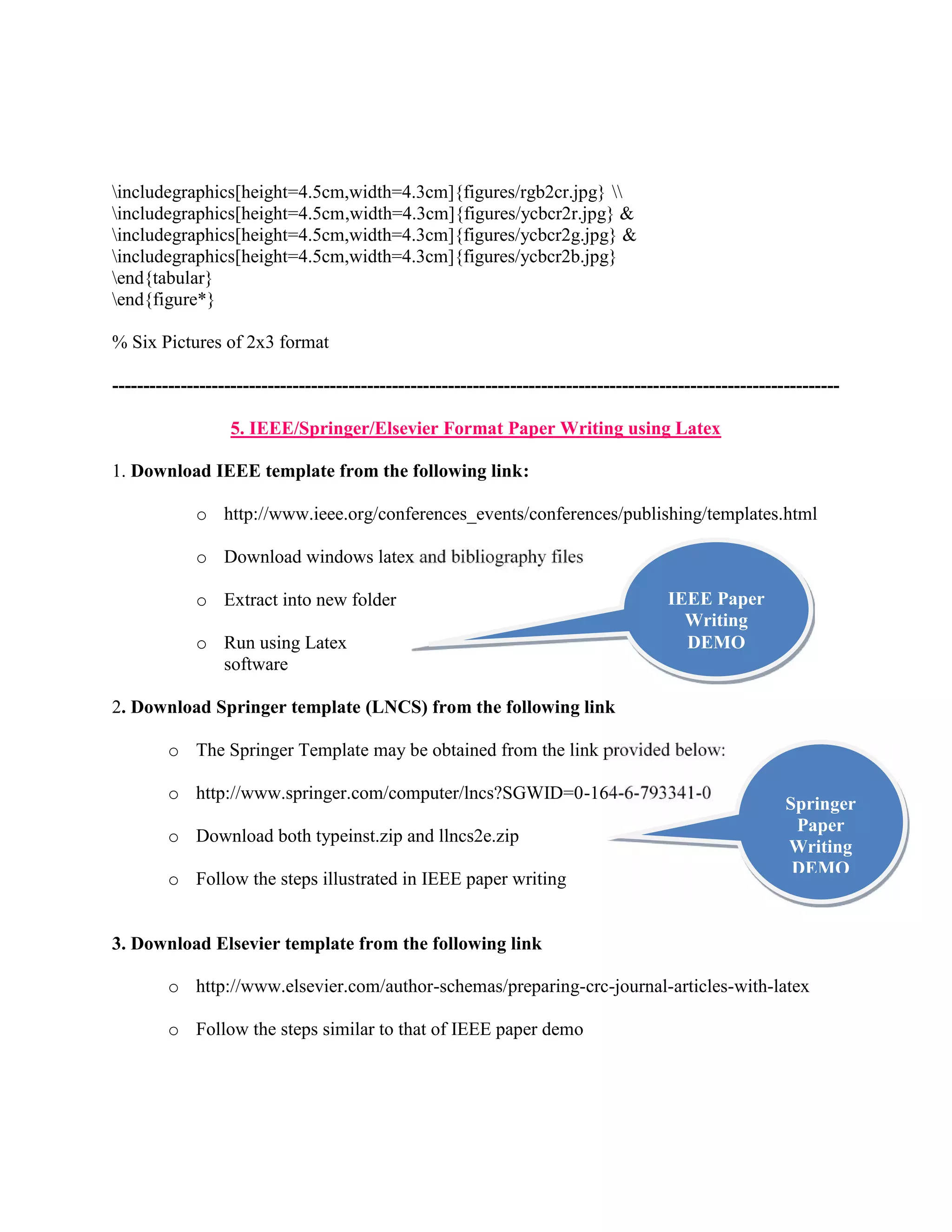 Latex Tutorial by Dr. M. C. Hanumantharaju | PDF