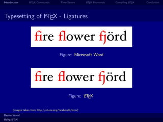 LaTeX for Undergraduate Linguists | PDF