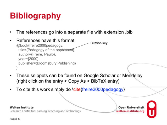 Academic writing in LaTeX | PPT | Free Download
