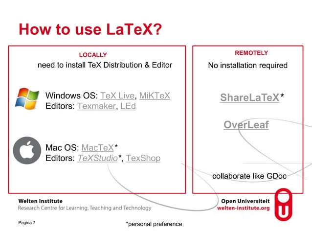 Academic writing in LaTeX | PPT | Free Download