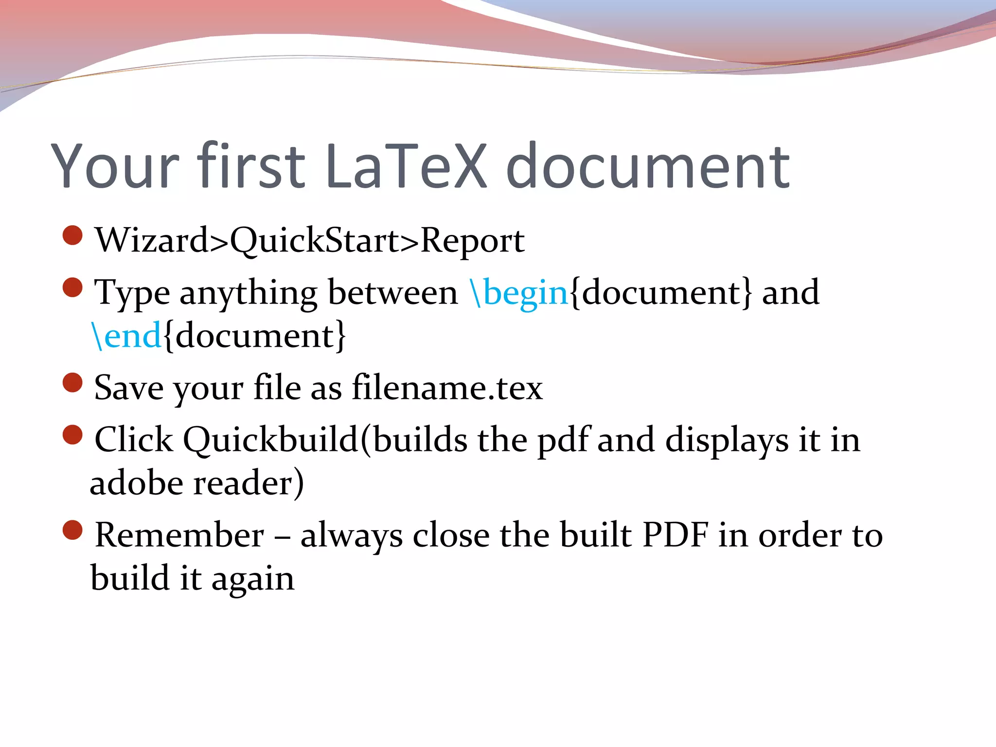 Latex workshop installing Latex editor in windows | PPT