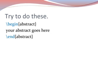 Latex workshop installing Latex editor in windows | PPT