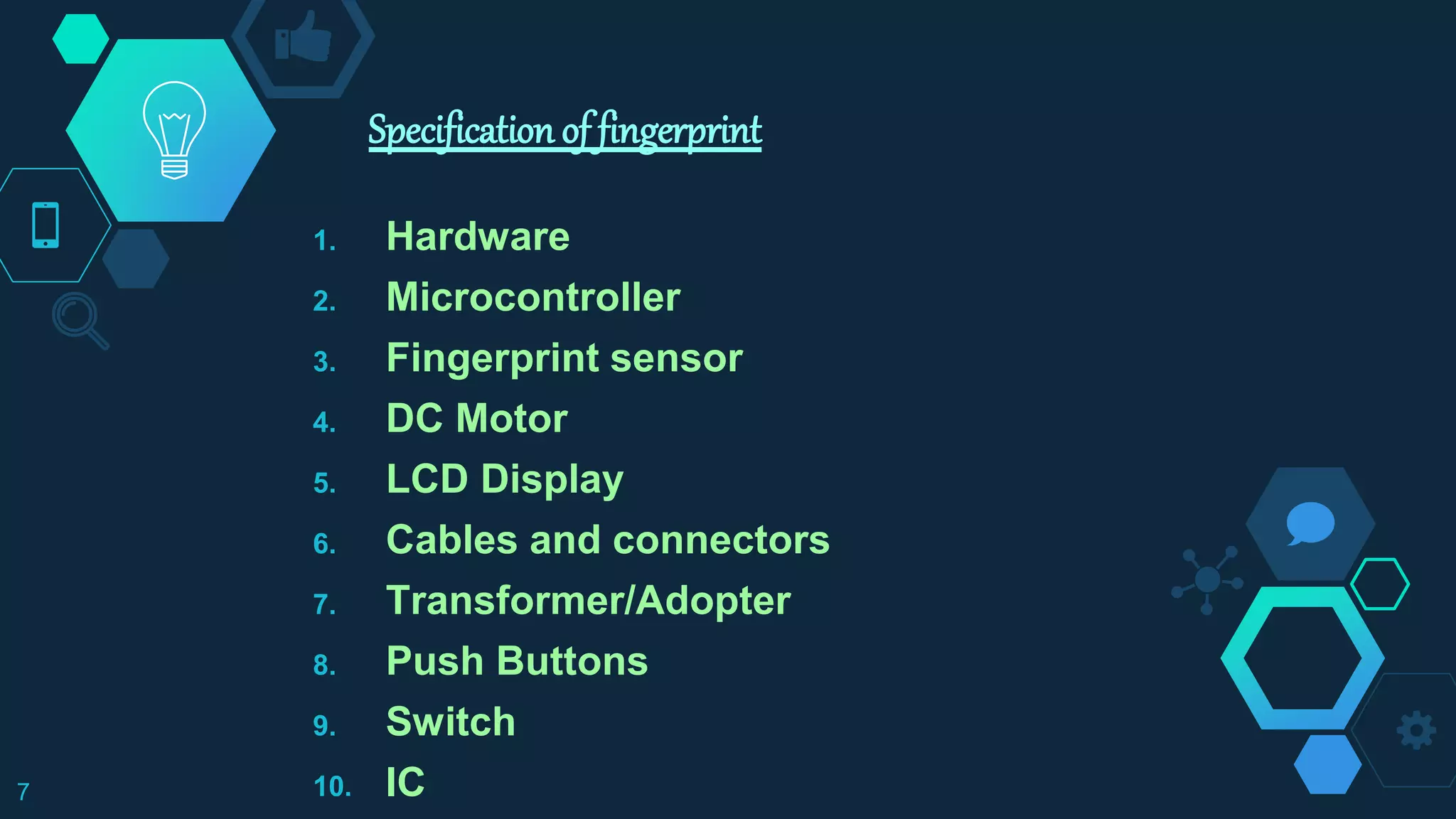 Fingerprint vehicle starter | PPTX