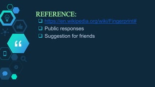 Fingerprint vehicle starter | PPTX