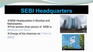 Securities and exchange board of India | PPT