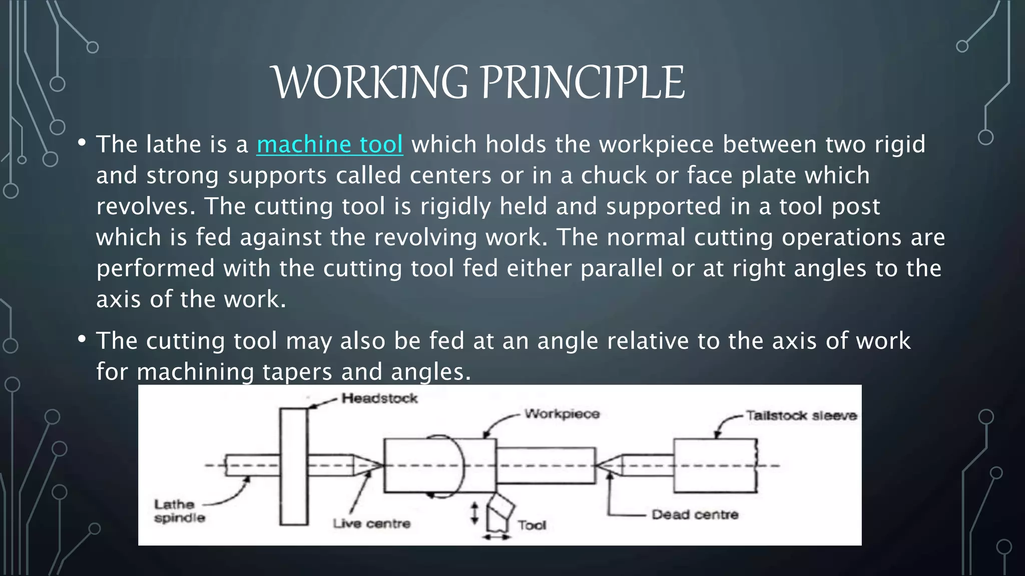 PPT on Lathe machine | PPTX