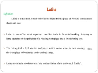 Lathe | PPT