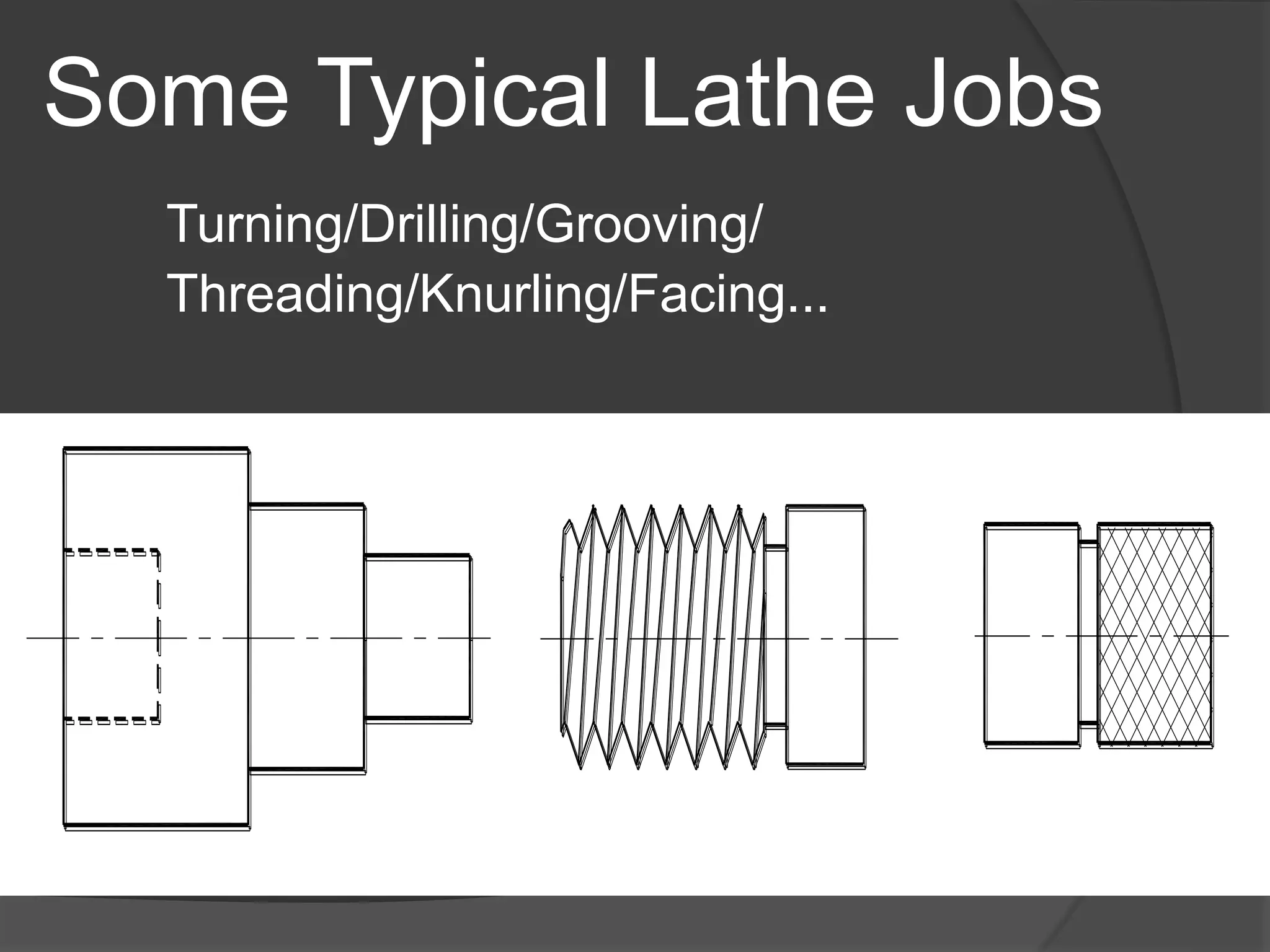 Lathe Machine Metal Cutting | PPTX