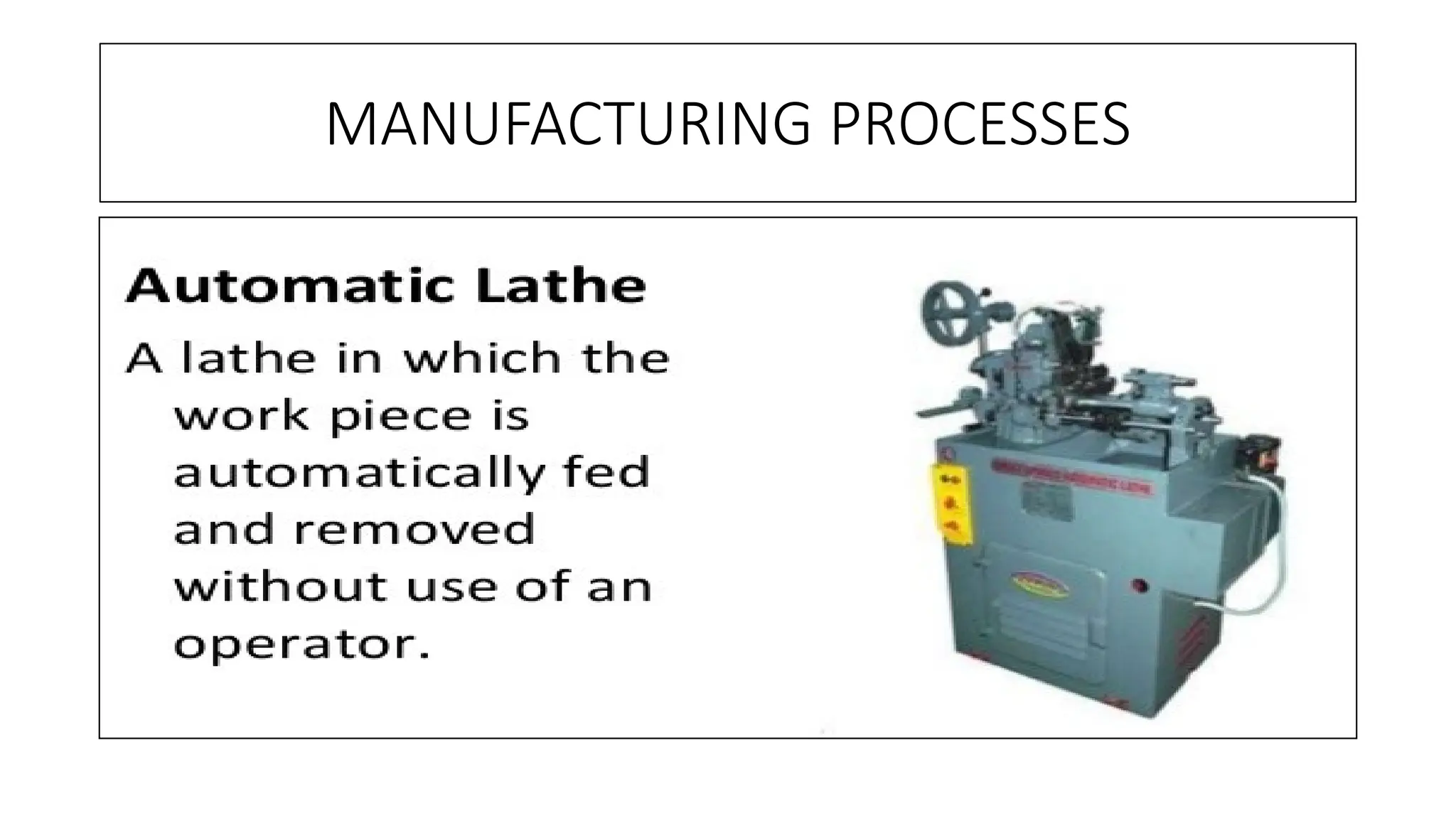 Basic Mechanical Engineering (Metal cutting Processes) | PPT